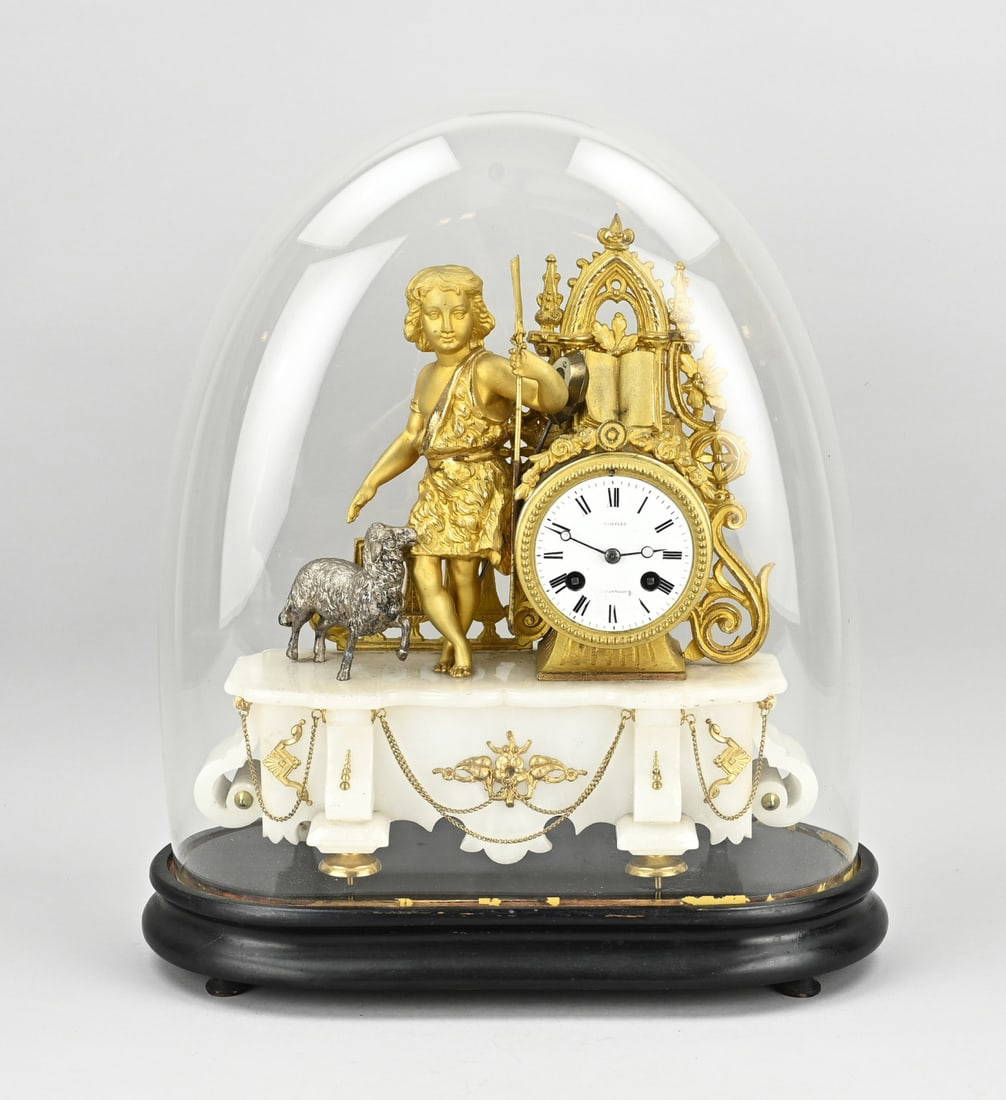 Pendulum Under Bell Jar Auction