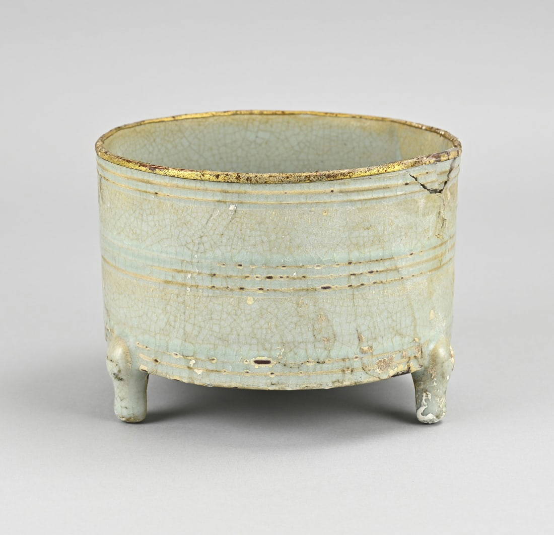 Chinese Incense Burner Ø 15.2 Cm. Auction