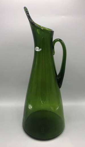 Blenko Art Glass, No. 976, Pitcher By Winslow Anderson