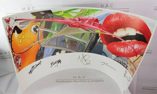 Jeff Koons Now : Elephant Lithograph : Mint : (poster)