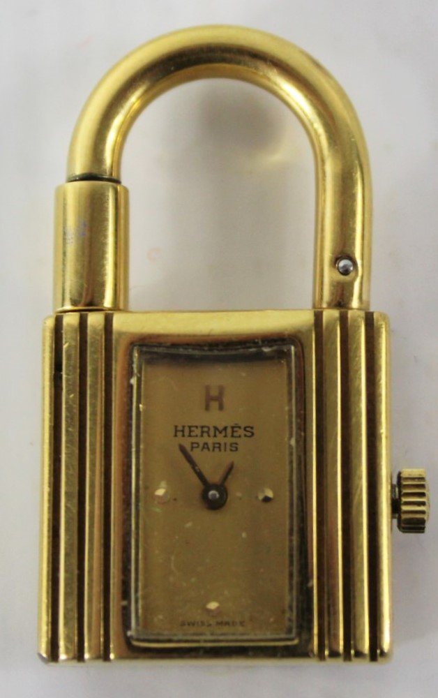 Hermes Locket Clock