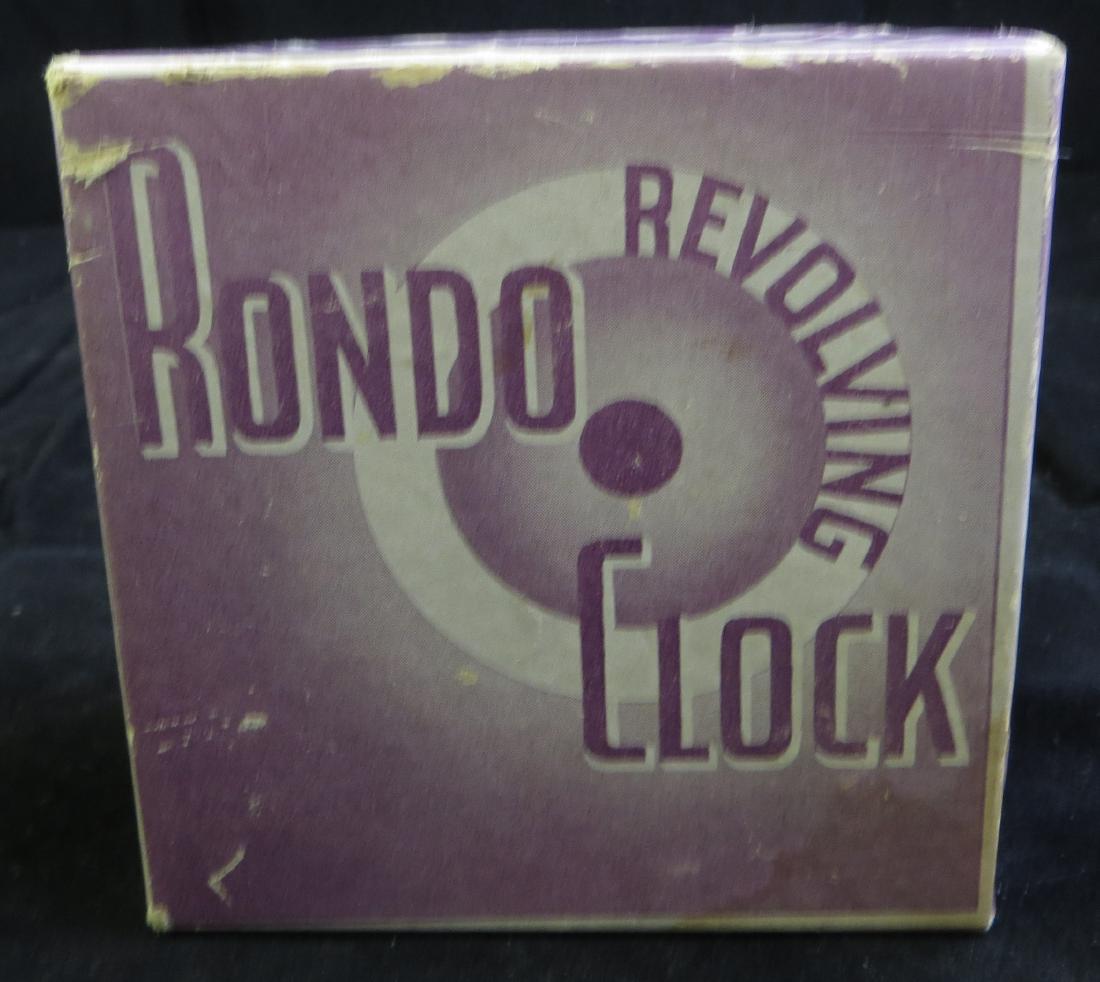 RONDO REVOLVING CLOCK - ORIGINAL BOX