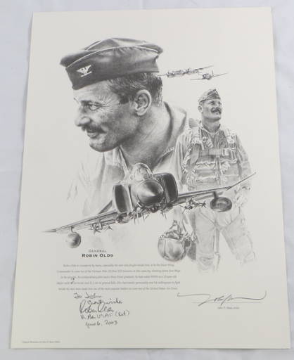 (2) Signed Wwii Prints