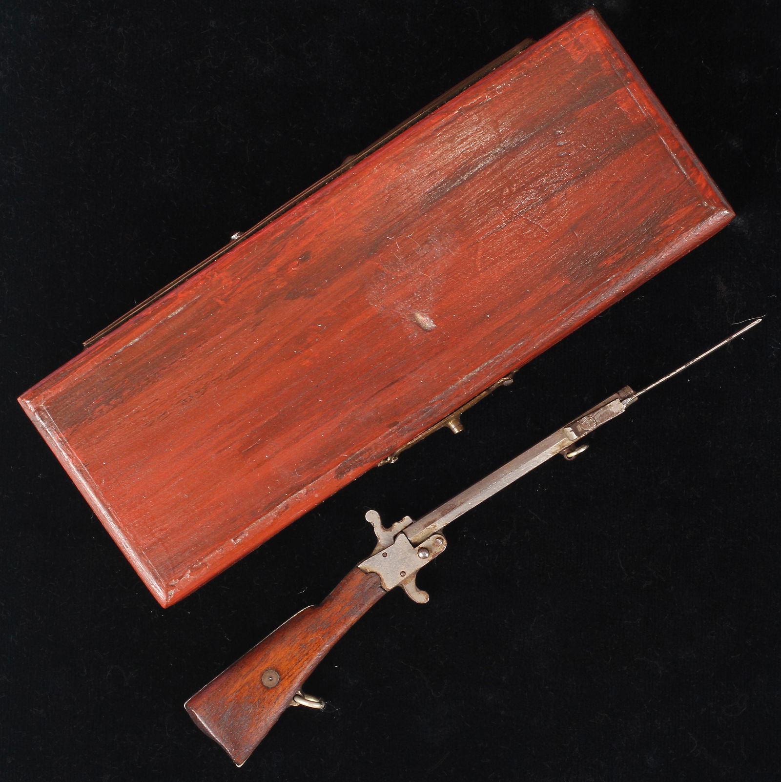 RARE ANTIQUE AUSTRIAN 2MM PINFIRE RIFLE with BOX - May 22, 2021 | Over ...