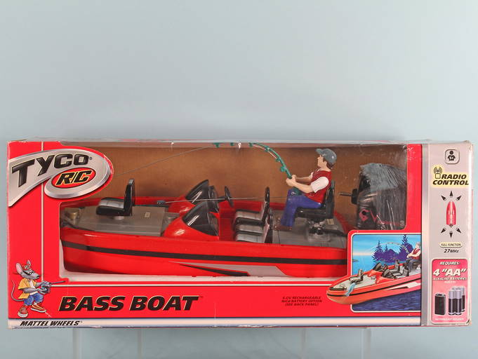 TYCO RC BASS BOAT in ORIGINAL BOX - May 22, 2021 | Over & Above Online ...