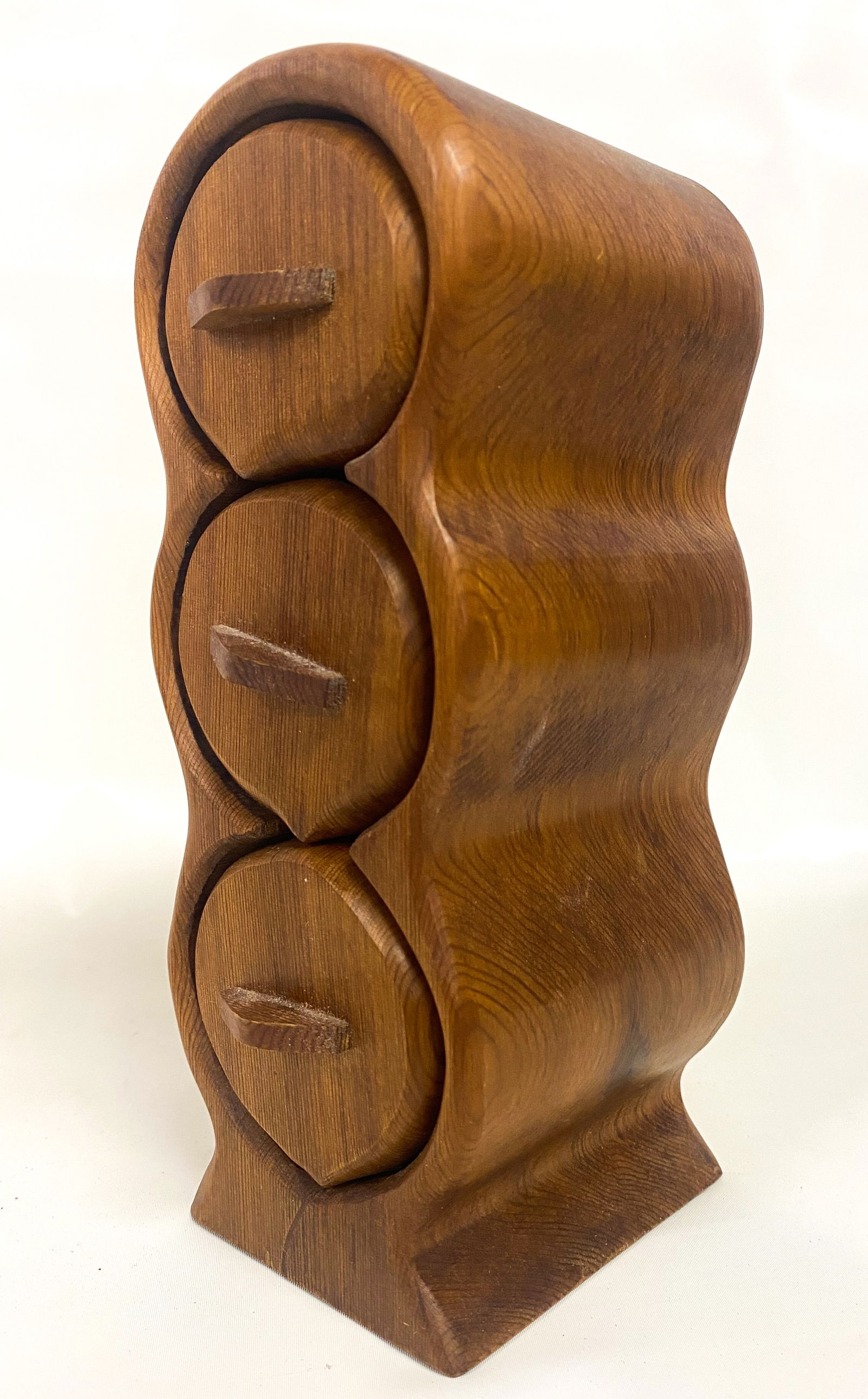 Artist Made Three Drawer Tower Auction