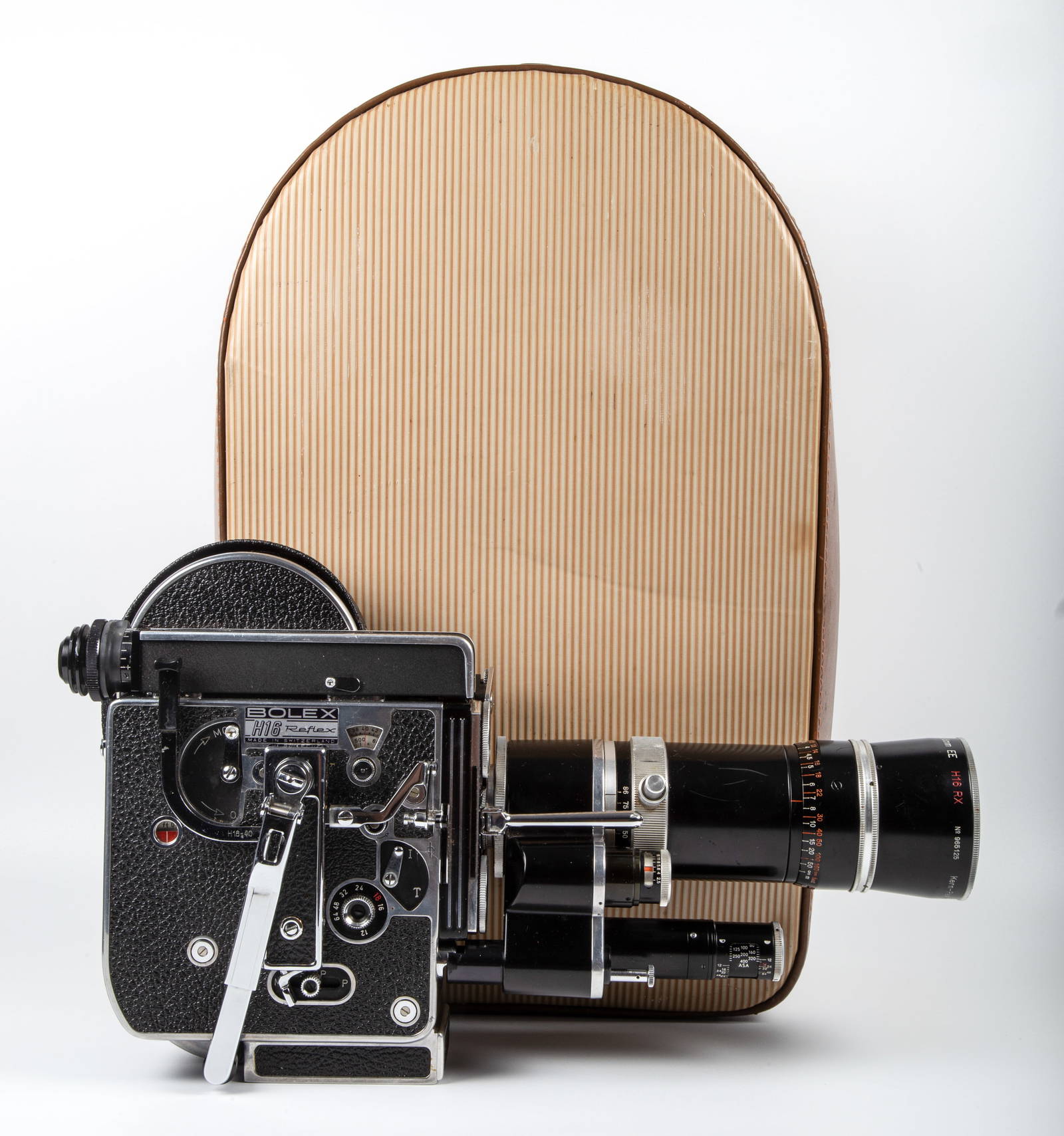 Bolex H16 Rex 3 Reflex 16mm Movie Camera Auction