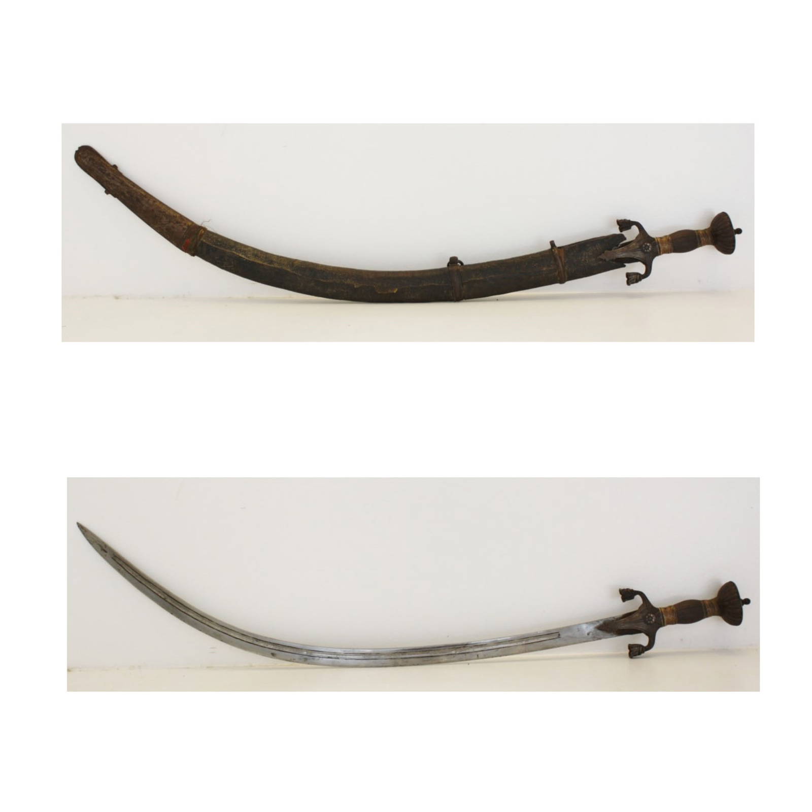 18 Th Century Indo Middle Eastern Sword (shamshir Auction