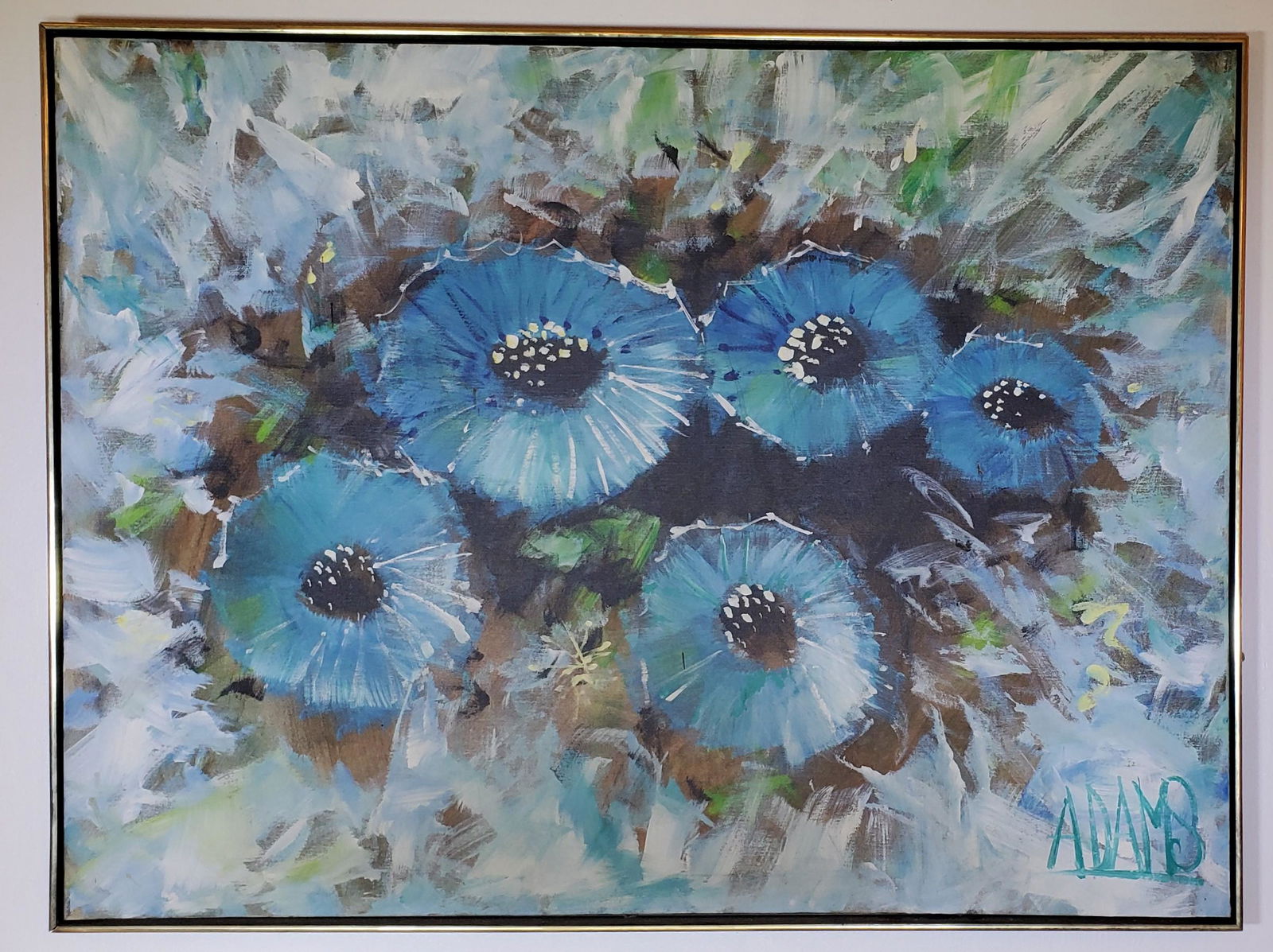 George Beattie Mid Century Oil Painting, Signed - Oct 04, 2014 | Ahlers ...