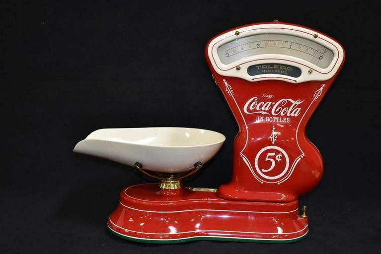 Vintage Toledo Coca Cola Scale