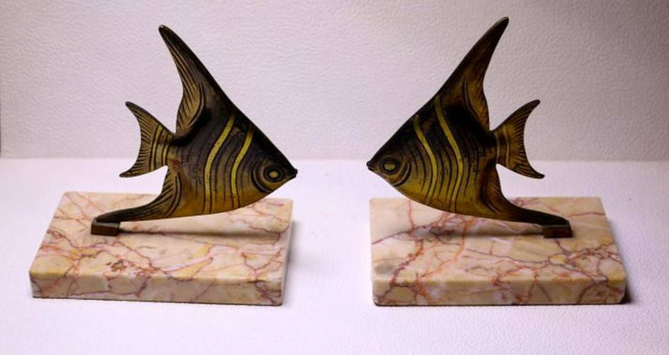 Midcentury Fish Bookends - Apr 03, 2022 | Luxurious Treasures in CA
