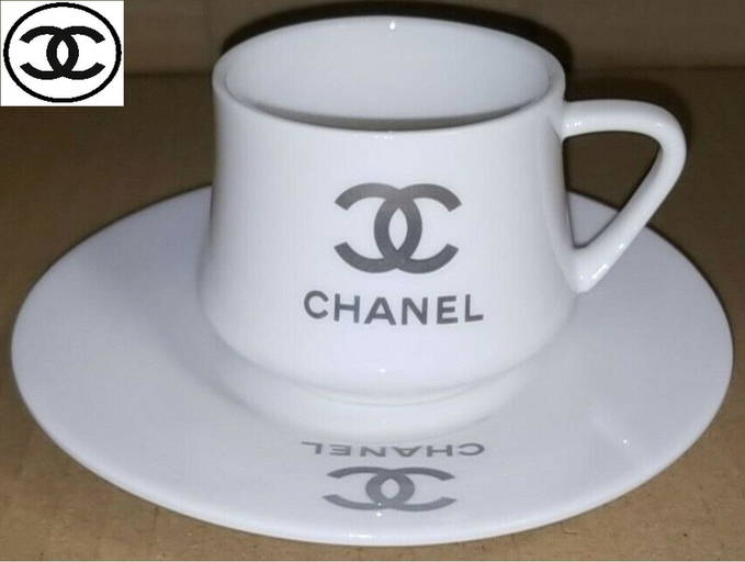 Chanel VIP Esspresso Cup With Saucer - Nov 19, 2022 | Luxurious ...