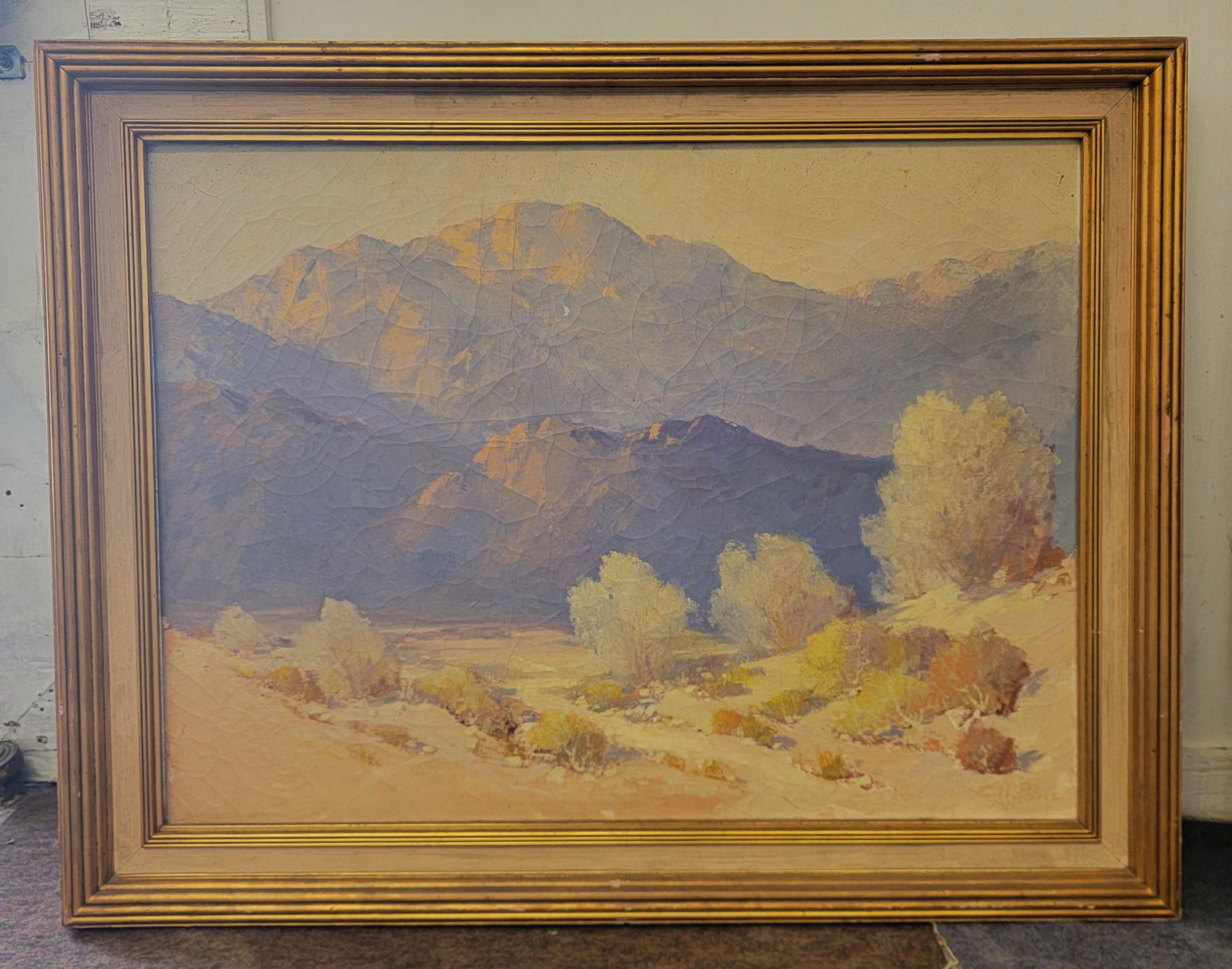 Ernest H. Pohl Oil On Canvas Landscape Painting (#0630) on Jan 01, 2023 ...