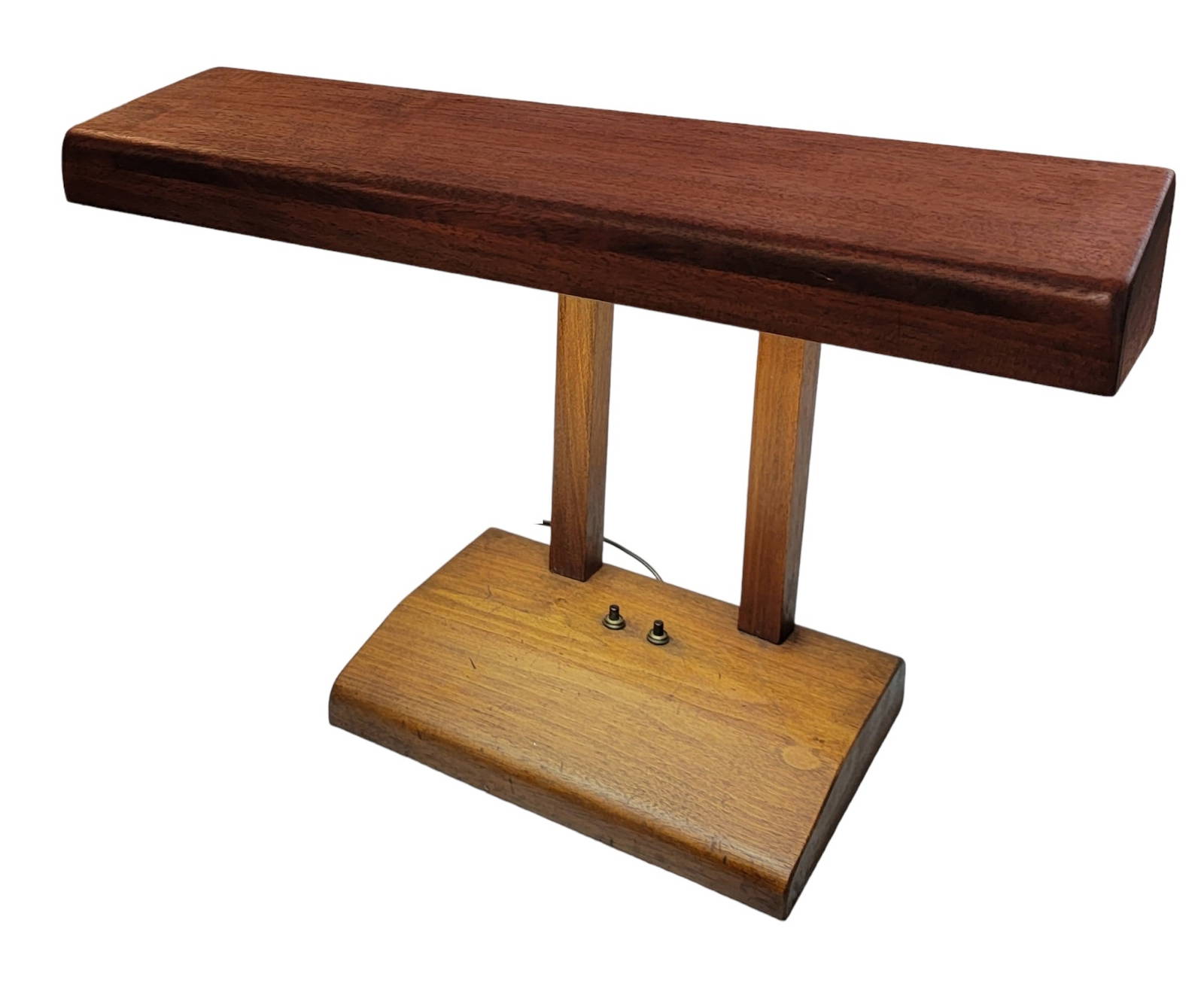Mid Century Modern Teak Laboratory Desk Lamp Auction