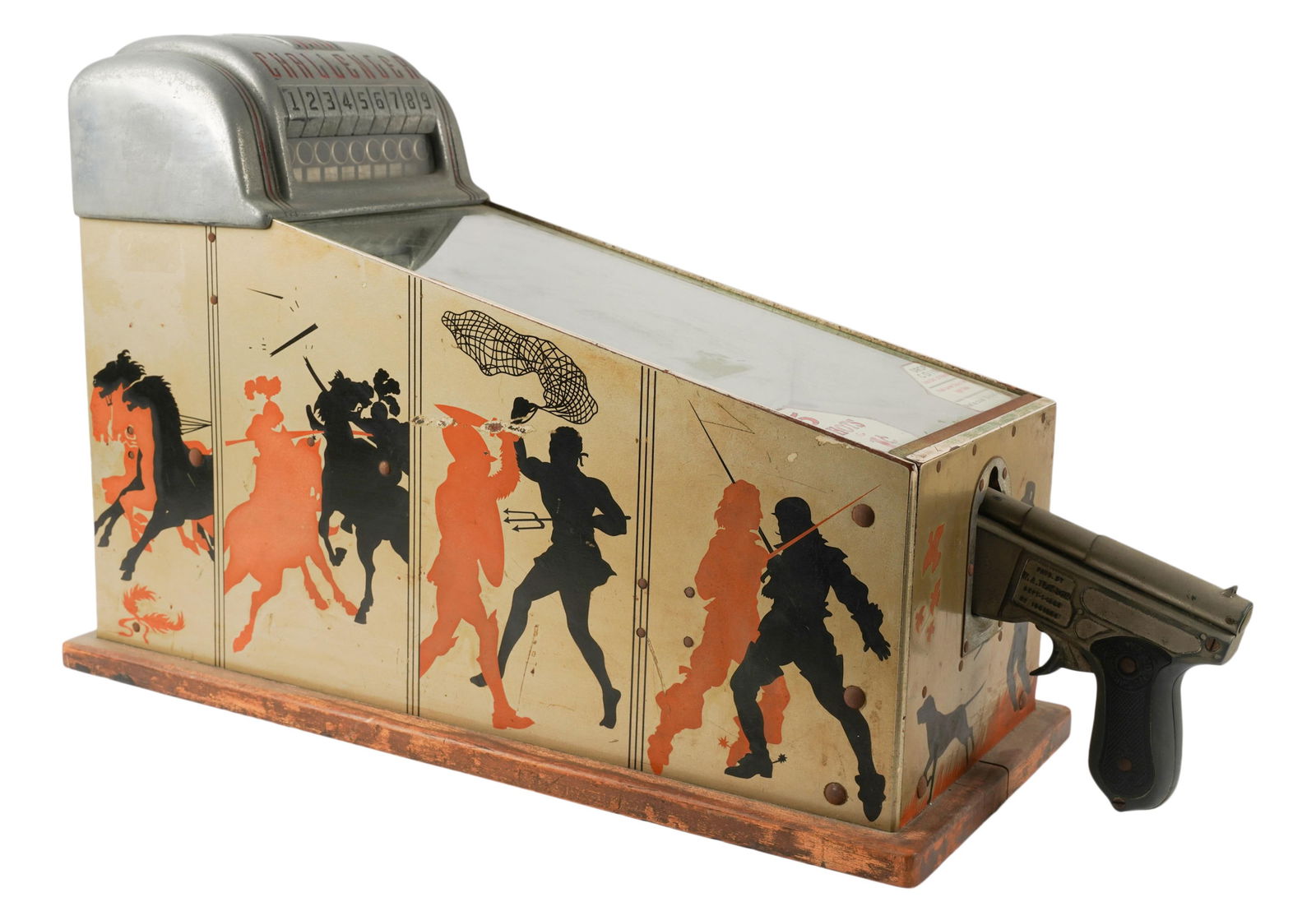 Coin-op Challenger Shooting Gallery Game Auction