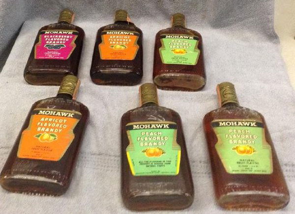 6 Bottles Mohawk Mixed Brandy