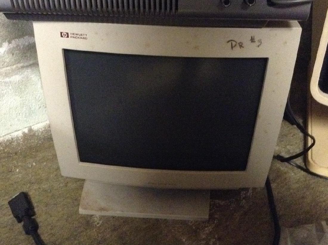 Hp Vintage Computer Monitor