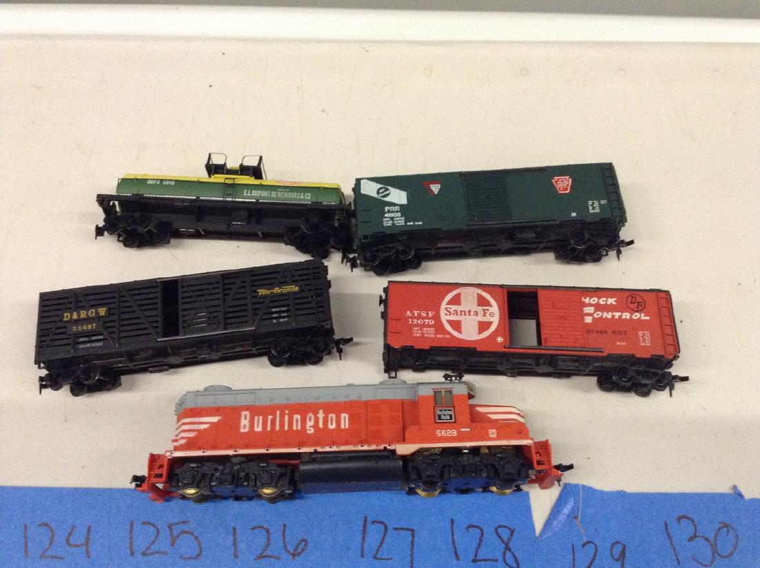 Ho Train Cars With Engine