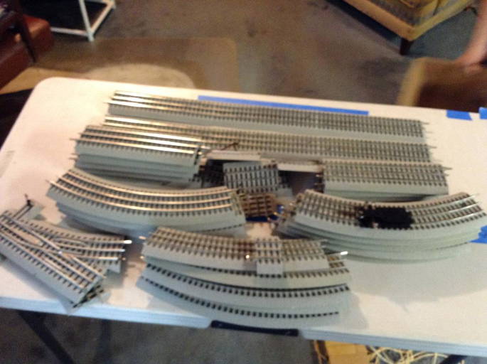 Lionel Ho Fast Track Train