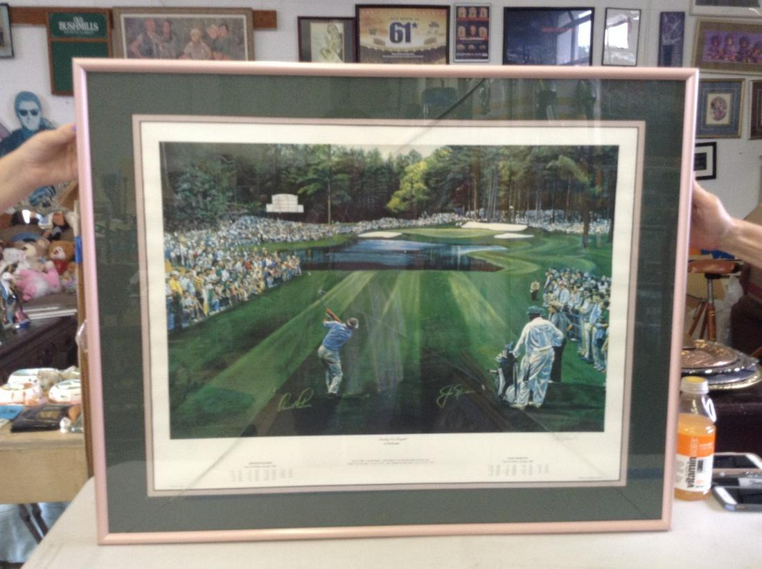 "Sunday in Augusta" Signed Hamlin - Aug 07, 2019 | Emanon Auctions and ...