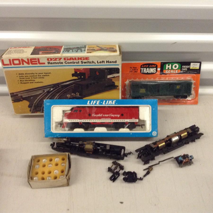 Lionel Switch, Ho Train Cars And More