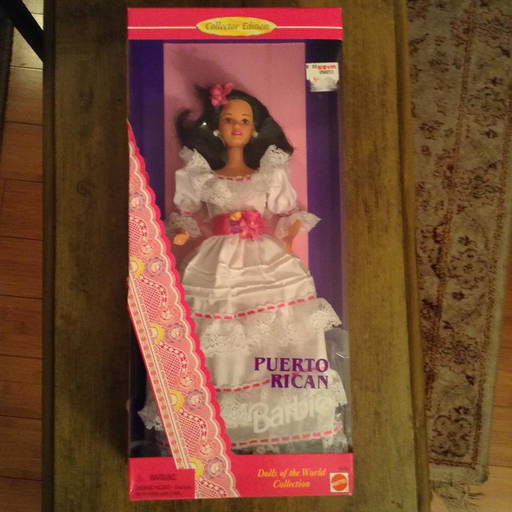 Dolls Of The World Puerto Rican Barbie New In The Box