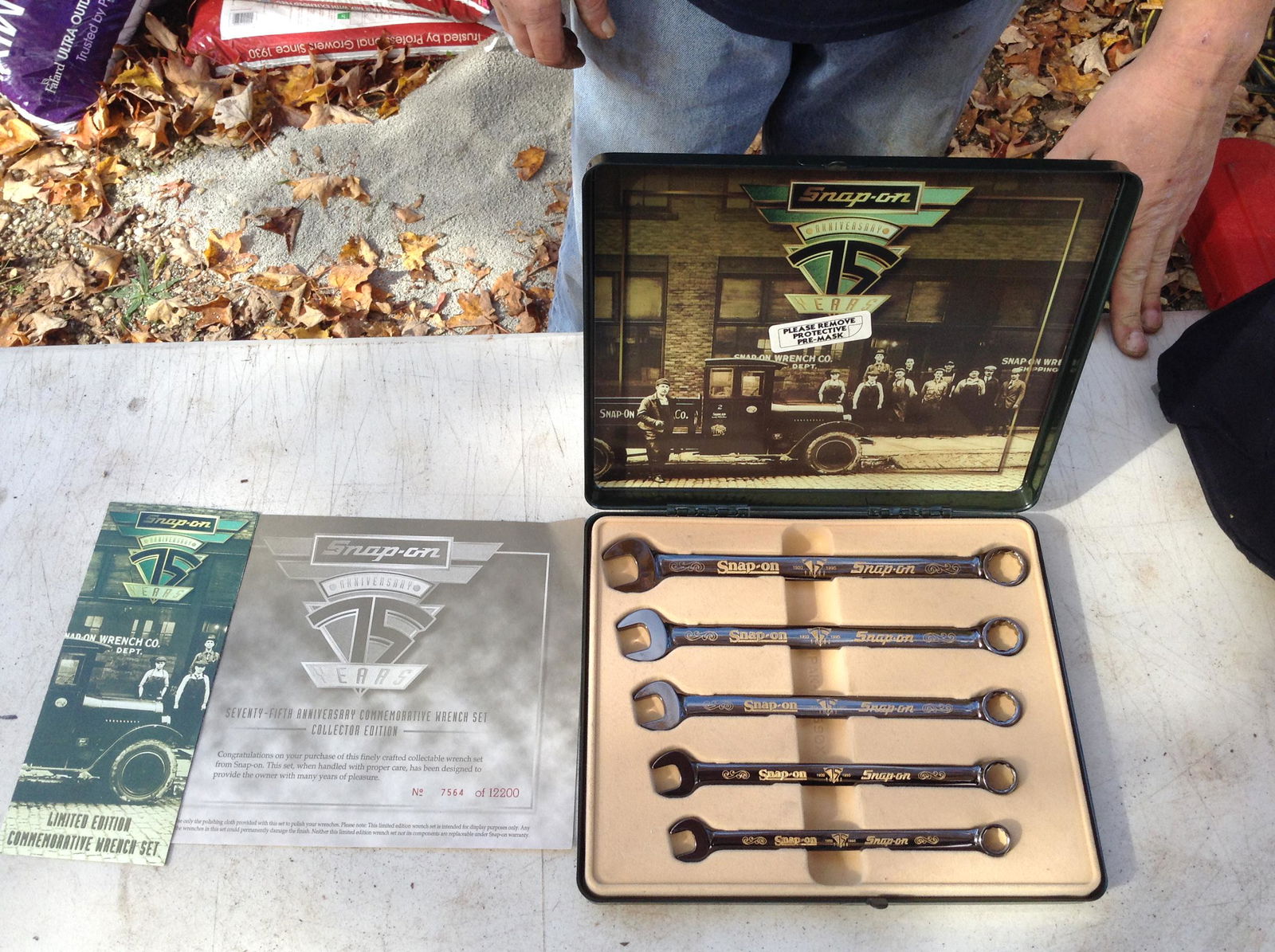 Snap on Tools - 75 Years Anniversary commemorative - Dec 03, 2019 ...