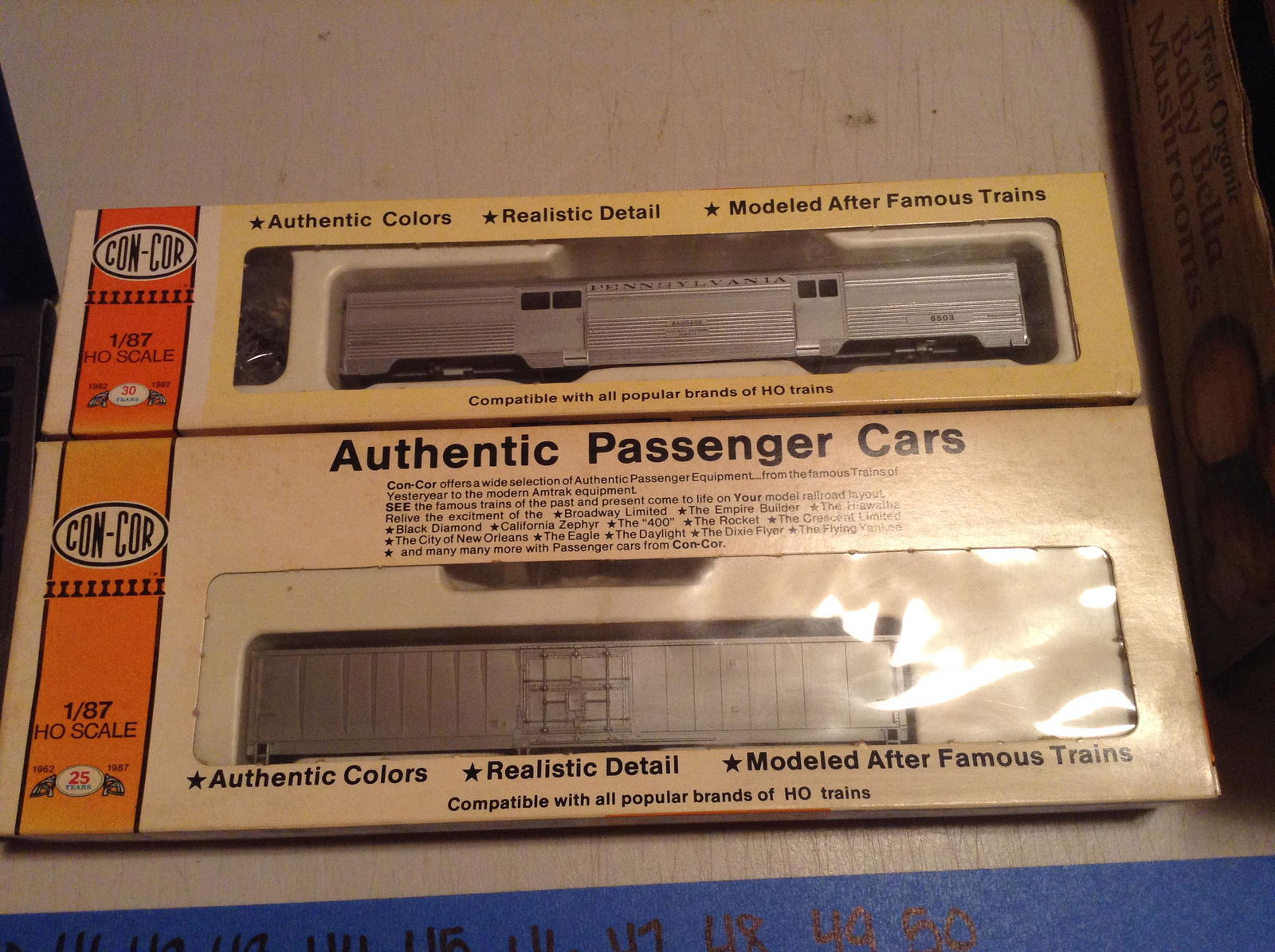 Con-cor Authentic Passenger Cars and HO train model - Nov 29, 2019 ...