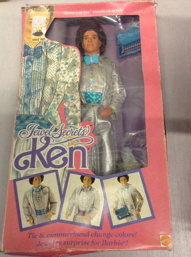 Mattel Ken Jewel Secrets New In Package