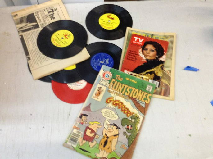 Vintage Kids Records, Comic Books And More