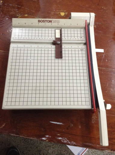 Vintage Boston Paper Cutter
