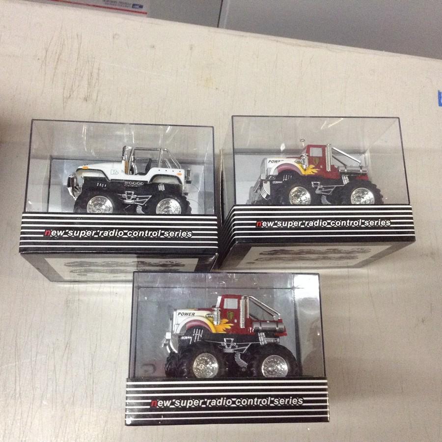 Miniature Radio Control 4 Wheel Drive Trucks