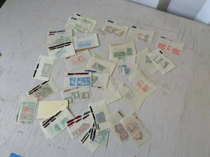 Vintage Japanese Stamps