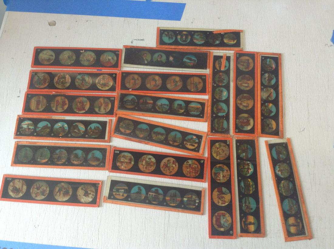 Vintage View Master Glass Slides, Very Rare