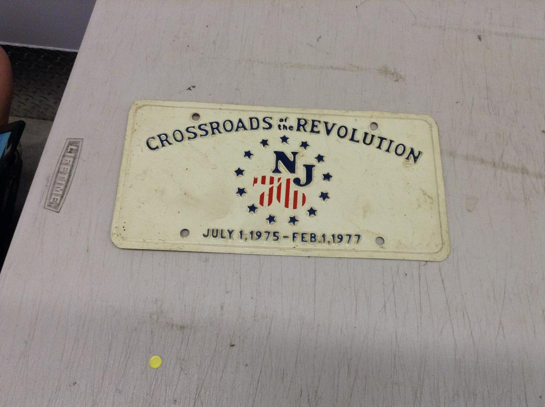 Bicentennial License Plate