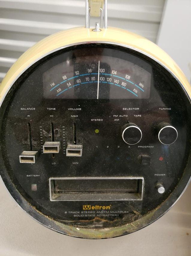Vintage Weltron 8track Player