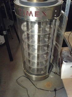 Timex Watch Illuminated Rotating Display Case