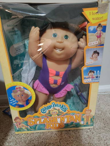 Splash'n Tan Cabbage Patch Kids Doll In Box