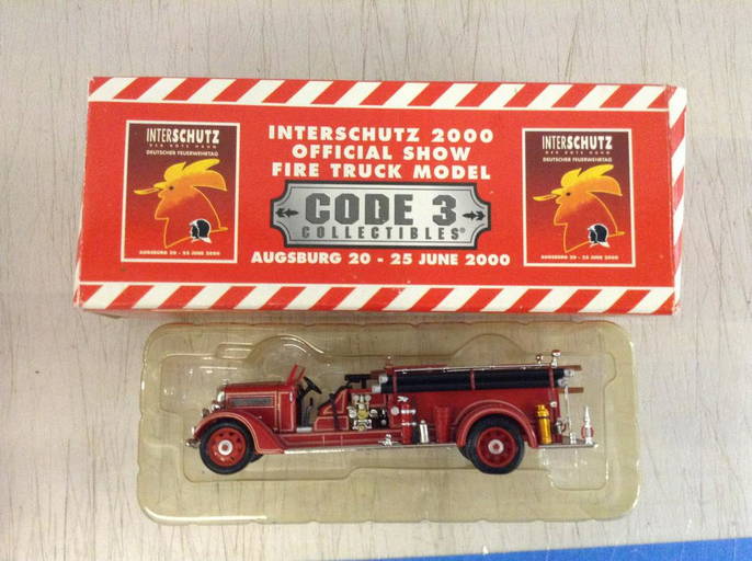 Code 3 Collectible Diecast Fire Truck