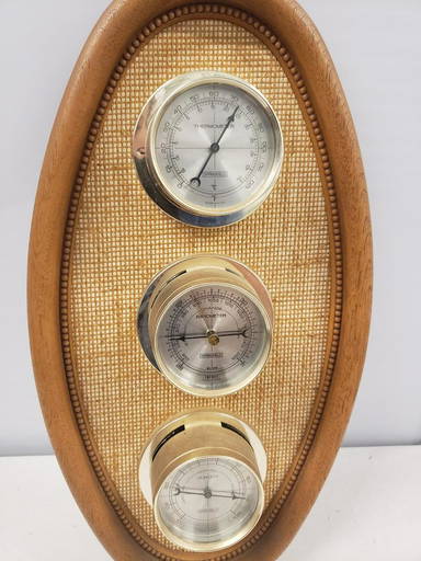 Vintage Springfield Barometer/thermometer Has