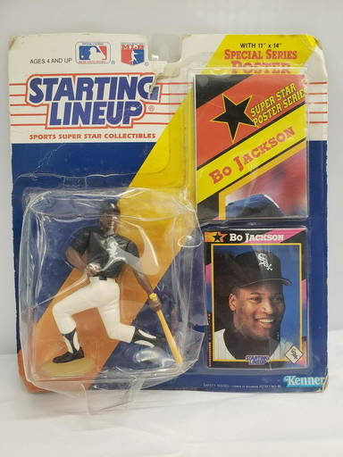 Bo Jackson Starting Lineup Figure And Card