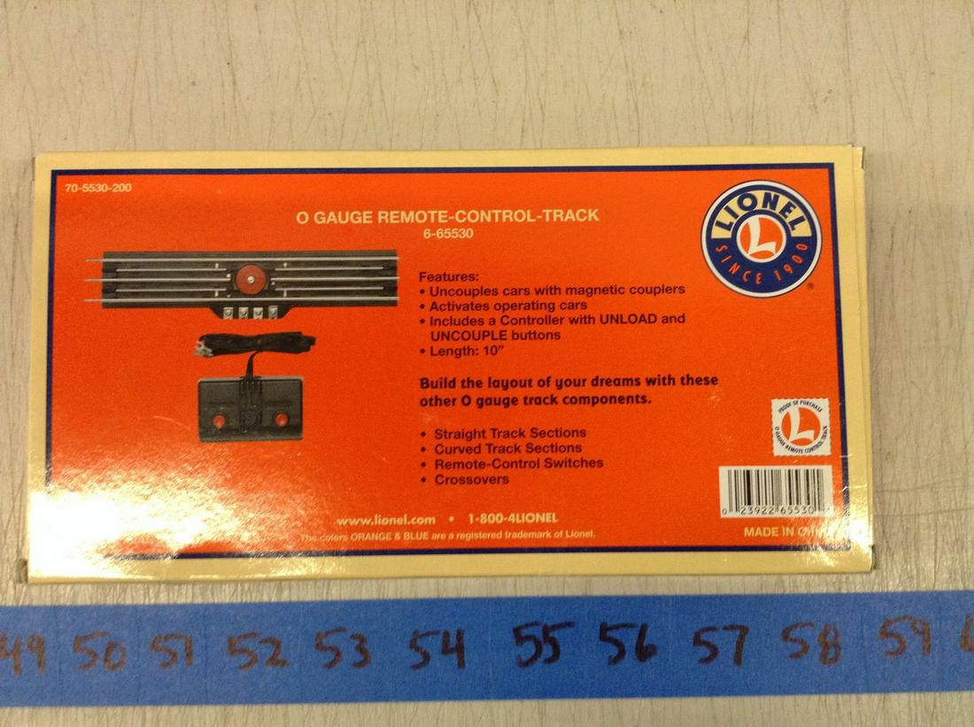 Lionel O Gauge Remote Control Track New In Box