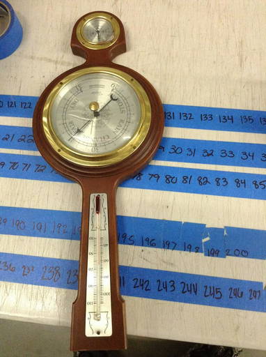 Taylor Instrument Company Barometer And Thermometer