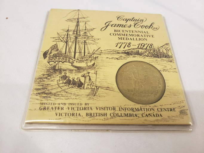 Captain James Cook Bicentennial Commemorative Medallion