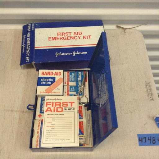 Vintage Johnson & Johnson First Aid Kit
