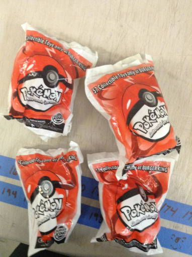 Lot Of Burger King Pokemon Toys