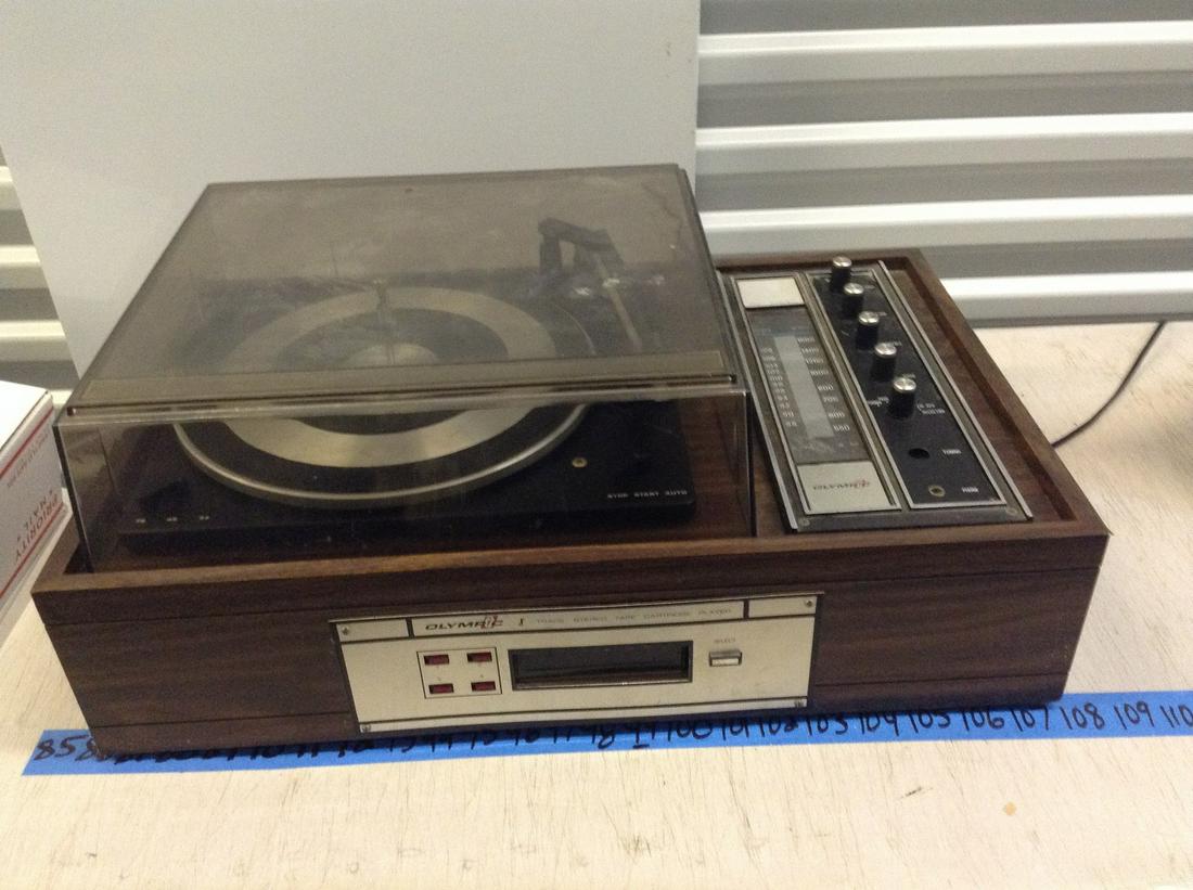 Olympic Turntable Stereo System