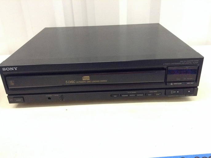 Sony 5 Disc Automatic Disc Loading System