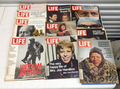 Large Lot Of Vintage Life Magazines (1940s And 60s)
