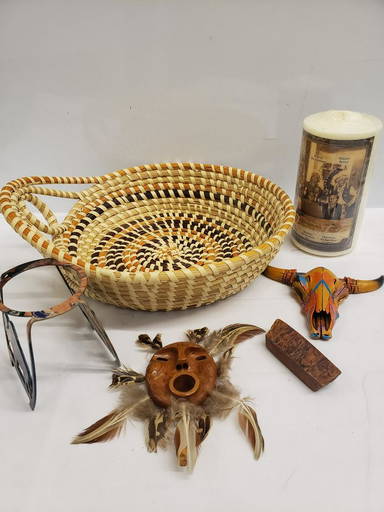 Lot Of Various Native American Made Items